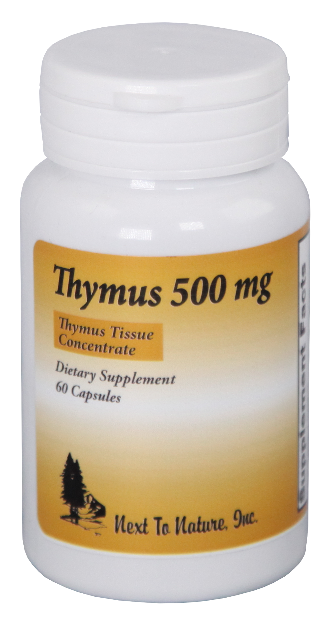 Thymus 500 mg – Next to Nature Nutrition